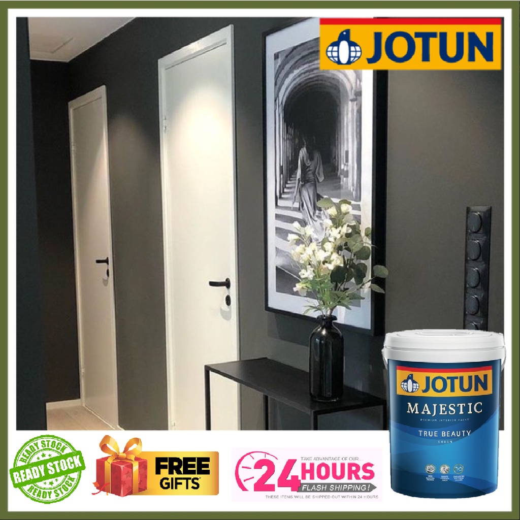 JOTUN 5L 1434 ELEGANT Majestic True Beauty Sheen /Cat Dalam Kilat/Cat ...