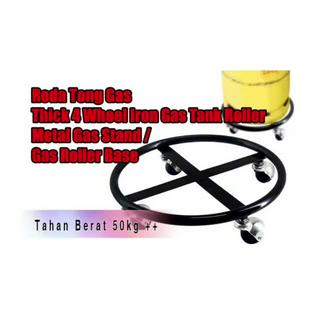 [CKS] Good Quality Heavy Duty 4 Wheel Iron Gas Tank Roller/Metal Gas ...