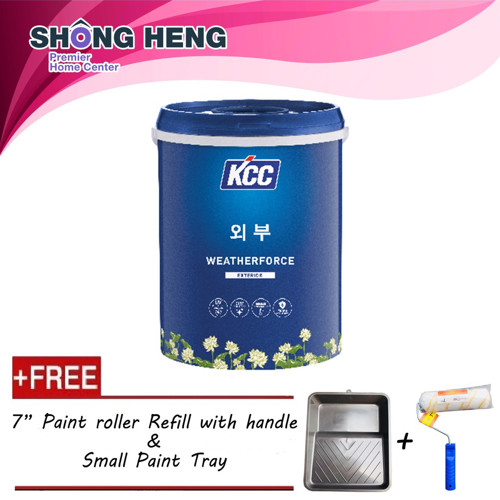 KCC Paint Exterior Weatherforce Premium Advance Weather Protection 5L ...