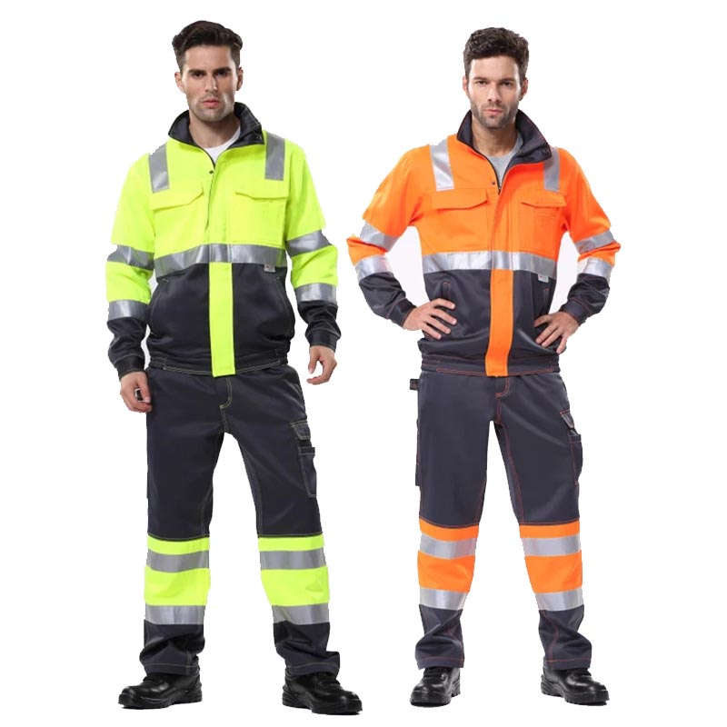 Work Suit for Mechanic Safety Jacket Reflective and Safety Pants for ...