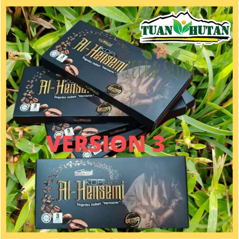 [Tuan Hutan] Kopi Al-Hensemi Version 3 Tongkat Ali Ubi Jaga Madu Hutan [READY STOCK] | Shopee ...
