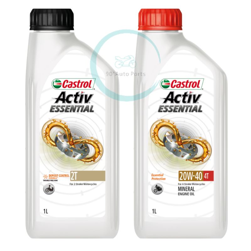 CASTROL 2T OIL ACTIV ESSENTIAL 4T OIL ACTIV ESSENTIAL MINERAL ...