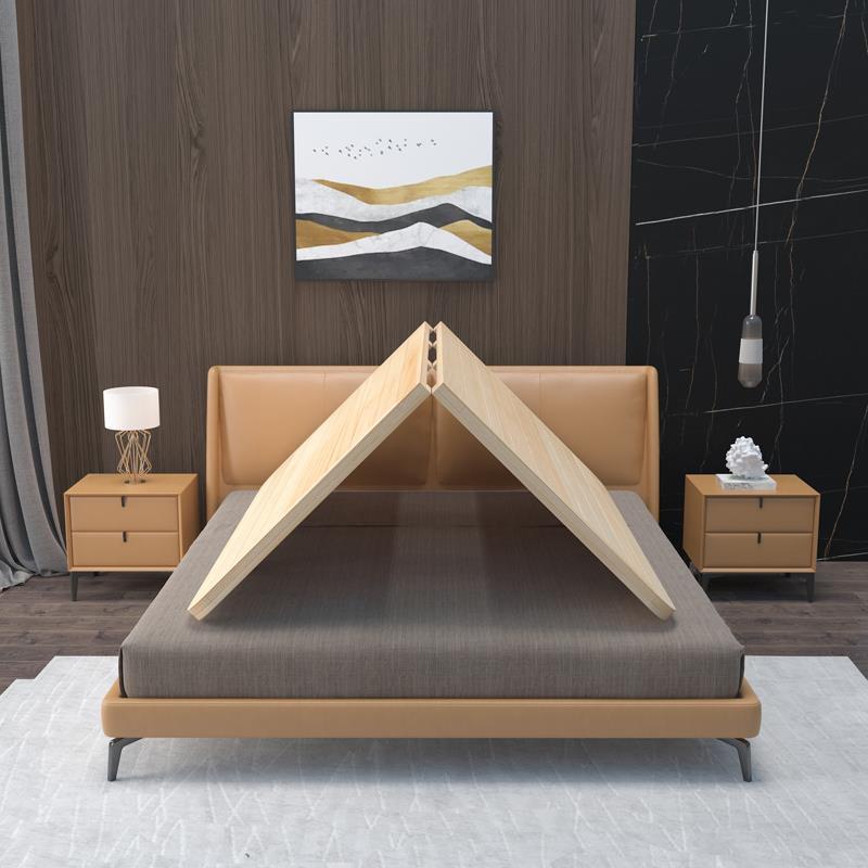 Pine Bed Board Hard Board 1.8 M Solid Wood Folding Bed EconomicalRib ...