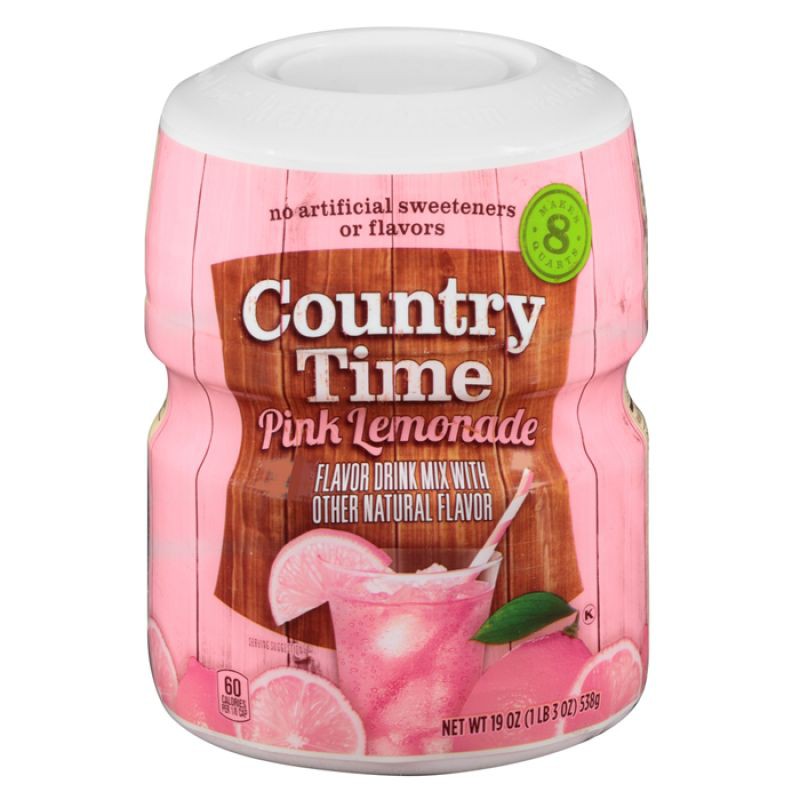 Country Time Pink Lemonade Flavor Powder Mix 538g | Shopee Malaysia