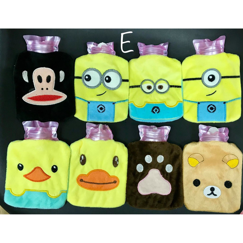 Mini Hot Water Bag With Cartoon Cover [10X15cm] | Shopee Malaysia