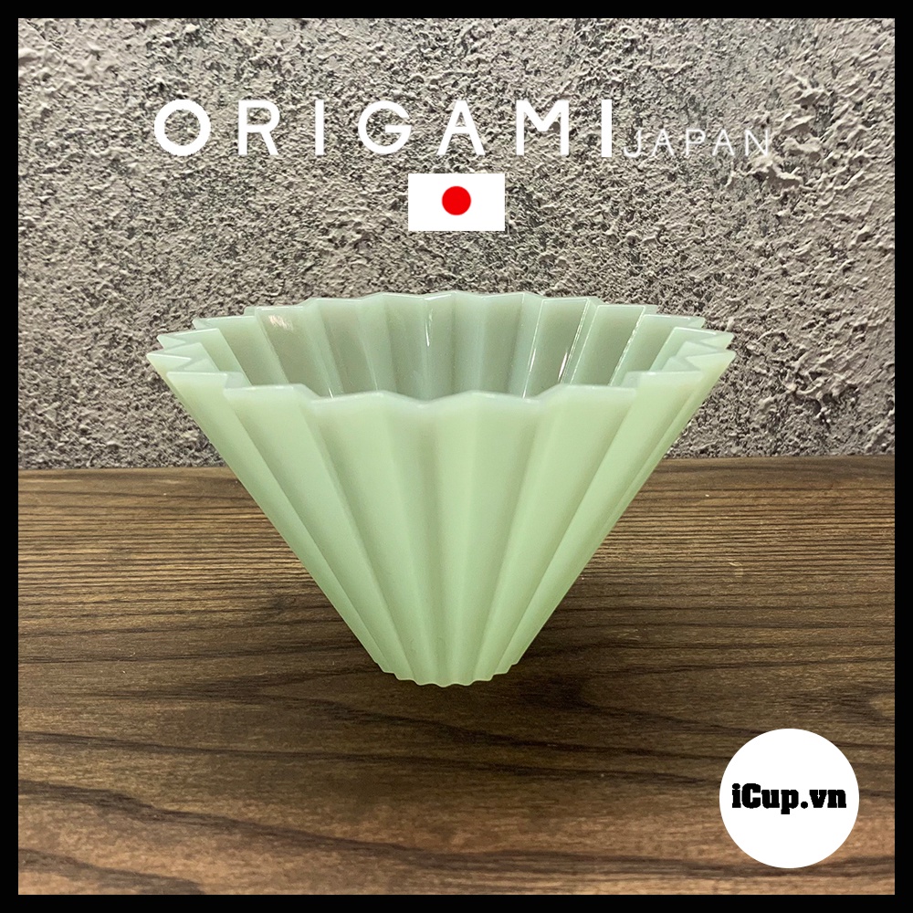 [Genuine Product] Origami plastic V60 coffee filter - Green (real photo ...