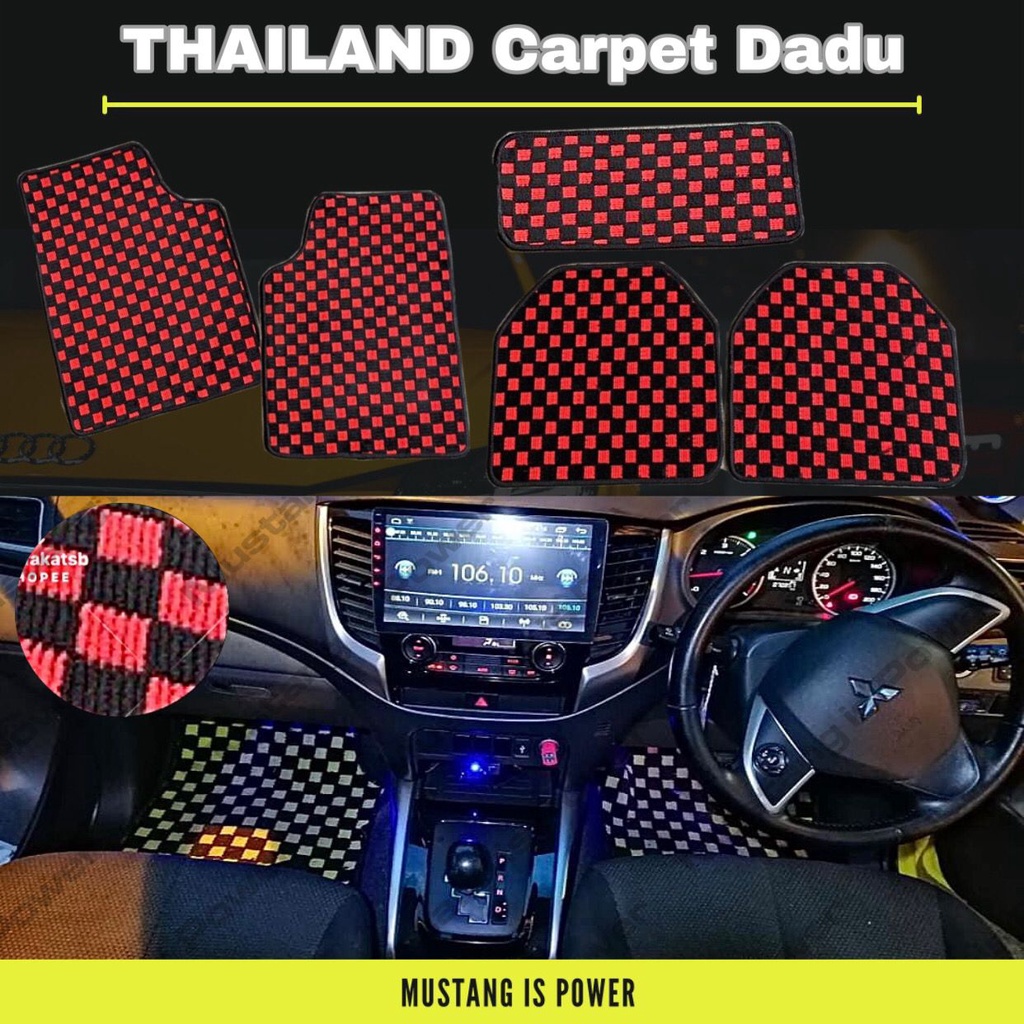 THAILAND [ CARPET KERETA DADU ] WIRA VIVA KANCIL BLM WAJA PERSONA MYVI ...