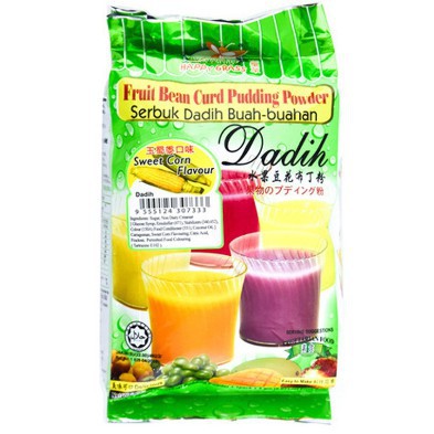 (100% NEW STOCK)HAPPY GRASS DADIH ALL FRUIT BEAN CURD PUDDING POWDER ...