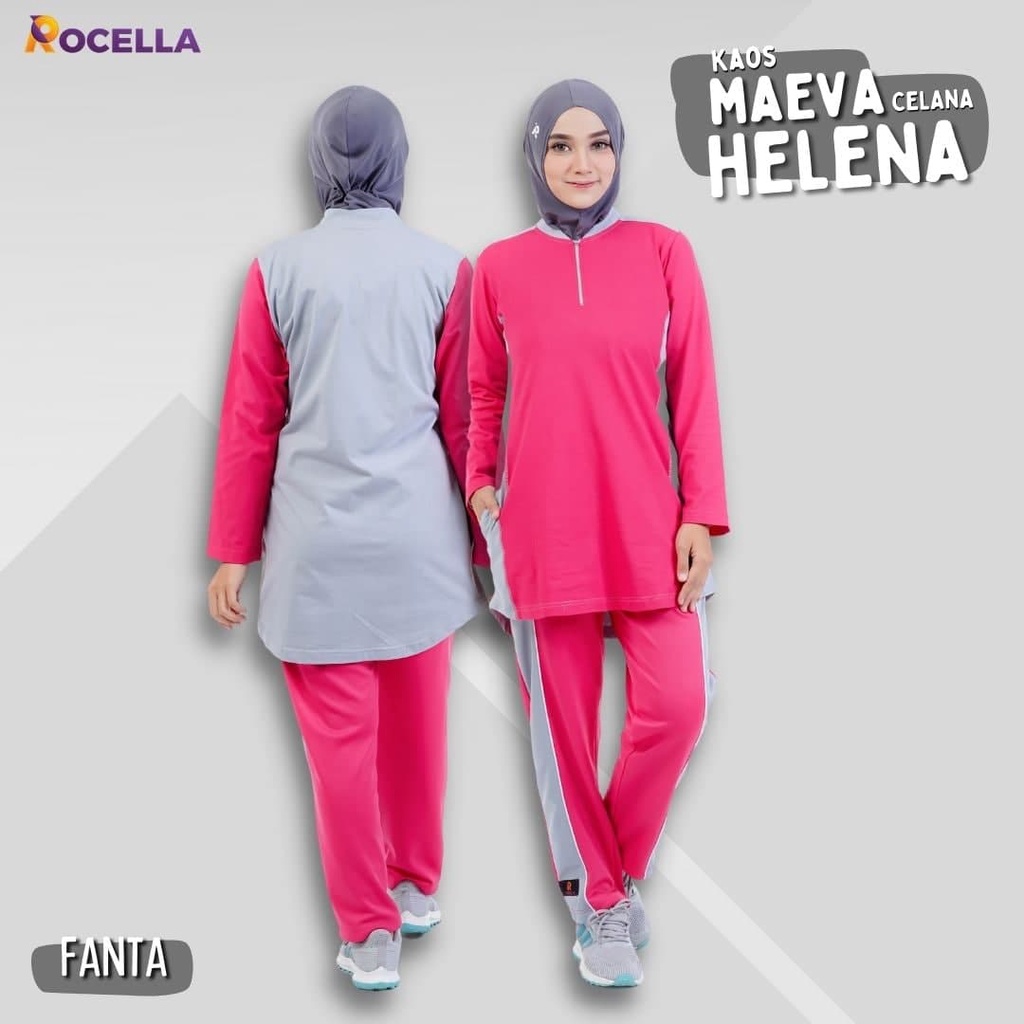 New!! Maeva T-Shirt And Helena Pink Fanta Pants Set || Women's Sports ...
