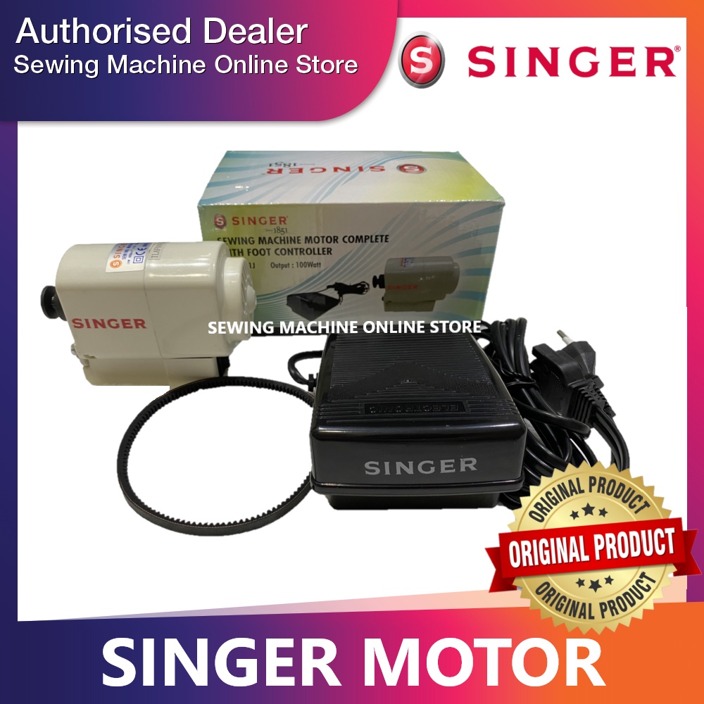 🔥READY STOCK🔥 Original Singer Sewing Machine Motor / Motor Mesin Jahit ...