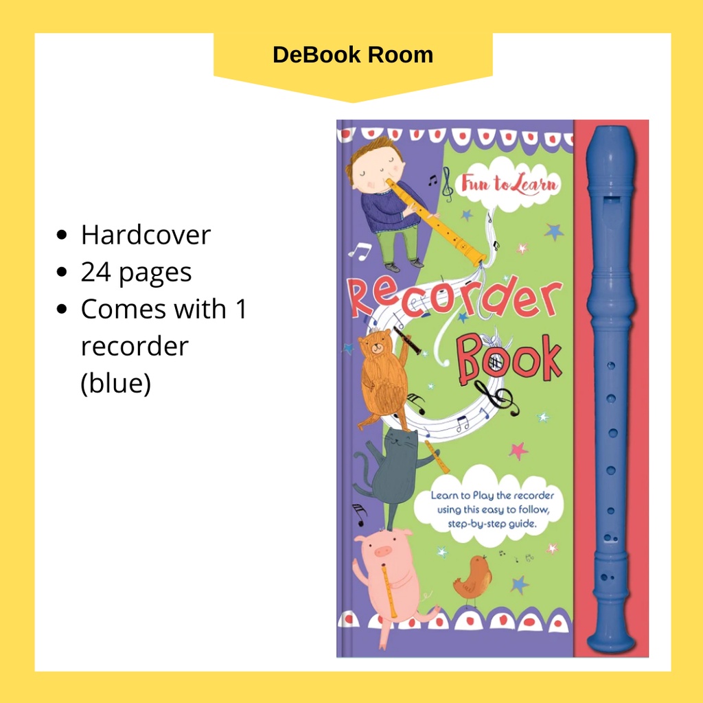 Children's Activity Book: Recorder (Kelly Caswell) | Shopee Malaysia