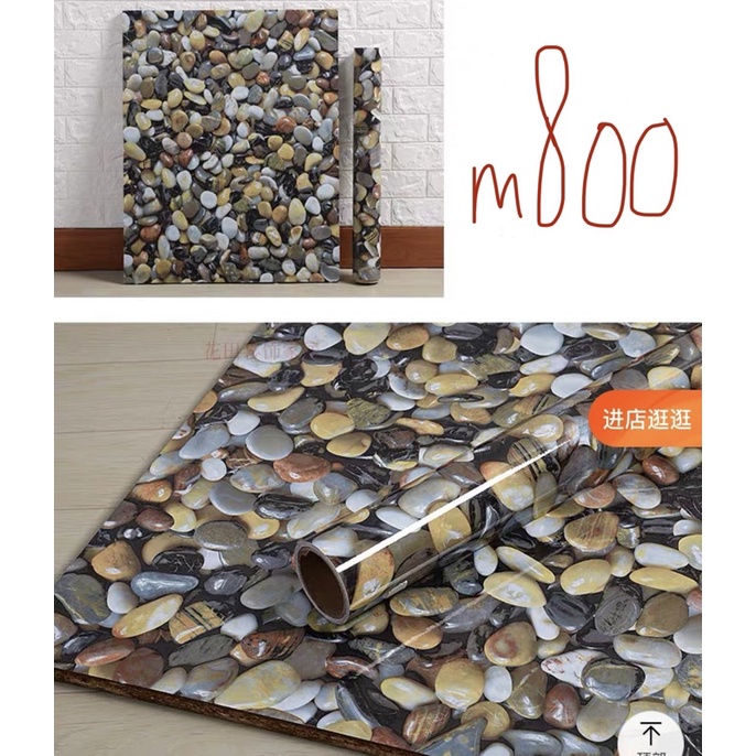 (Free pos) 120cm BIG marble sticker PVC LARGE wallpaper waterproof ...