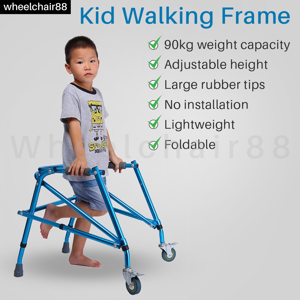 Kids Walking Frame / Rangka Berjalan Kanak-kanak / 兒童助行器. 3 kg only ...