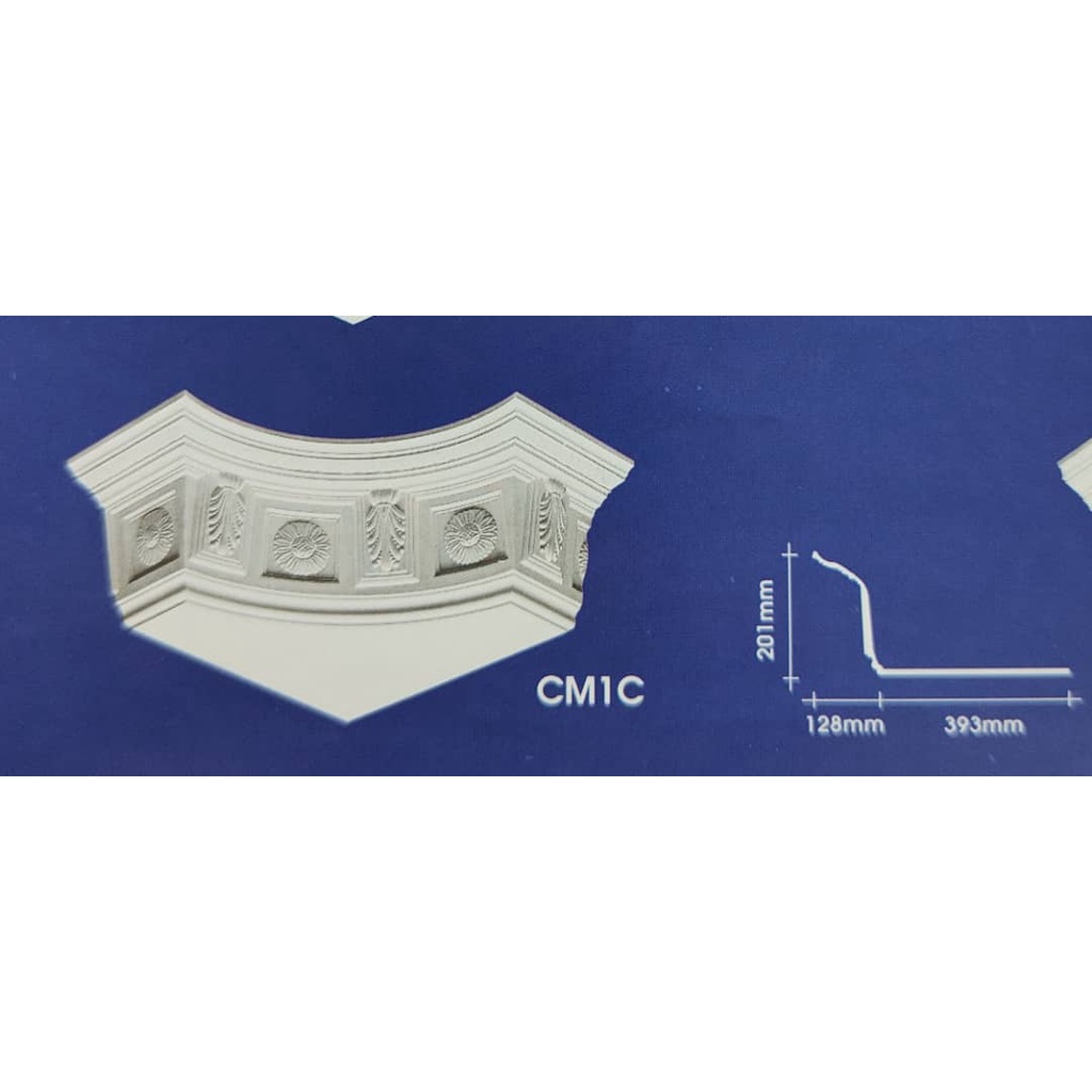 [Malaysia Product] CM1/Crown Moulding Cornices/Colour Cornices/Konis ...