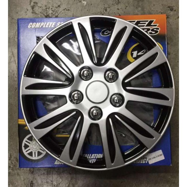Universal Hub Cap For 15 Inch Rims JH-136-15SBP (Set of 4) | Shopee ...