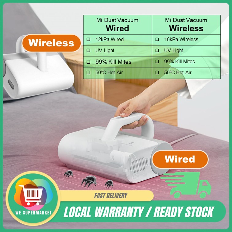 Xiaomi Mijia Handheld Anti Dust Mite Vacuum Cleaner Mites Removal ...