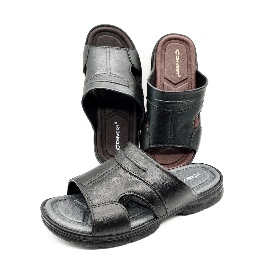 Ready Stock CONVERT 781-1 Kasut Lelaki Selipar Men Sandal Fully Rubber ...