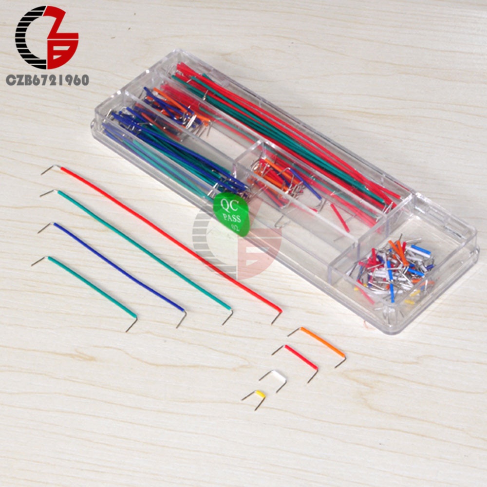 Preorder 140pcs U Shape Solderless Breadboard Jumper Cable Wire Kit for ...