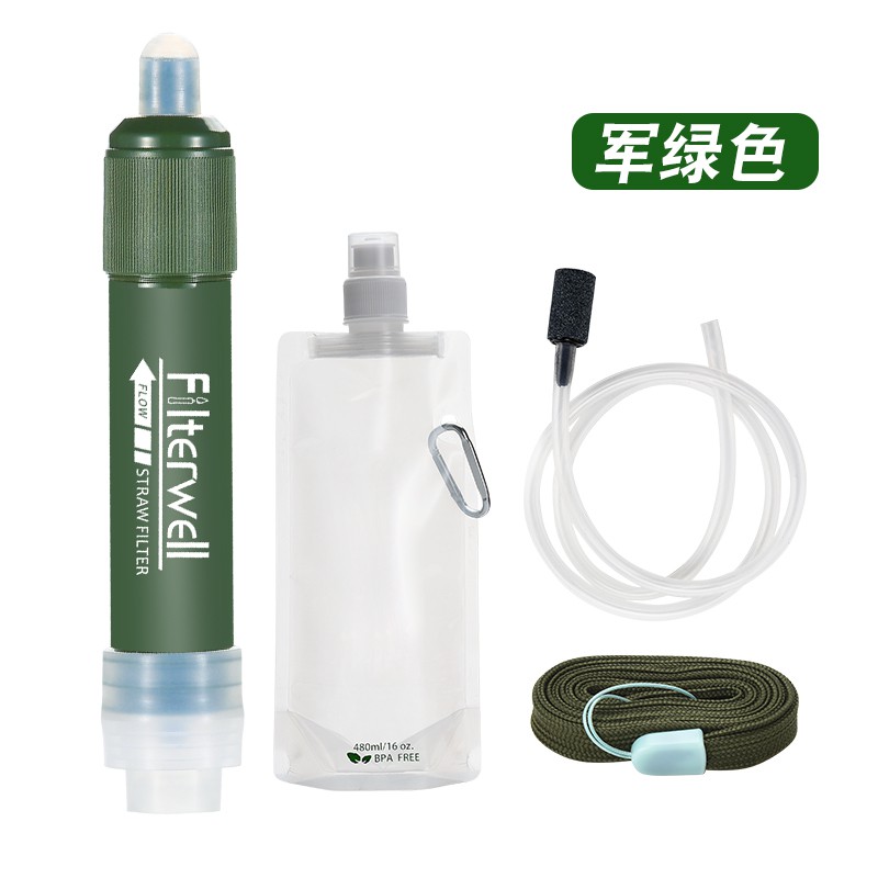 Outdoor Water Filter Portable Filter Dirty Water Purification ...
