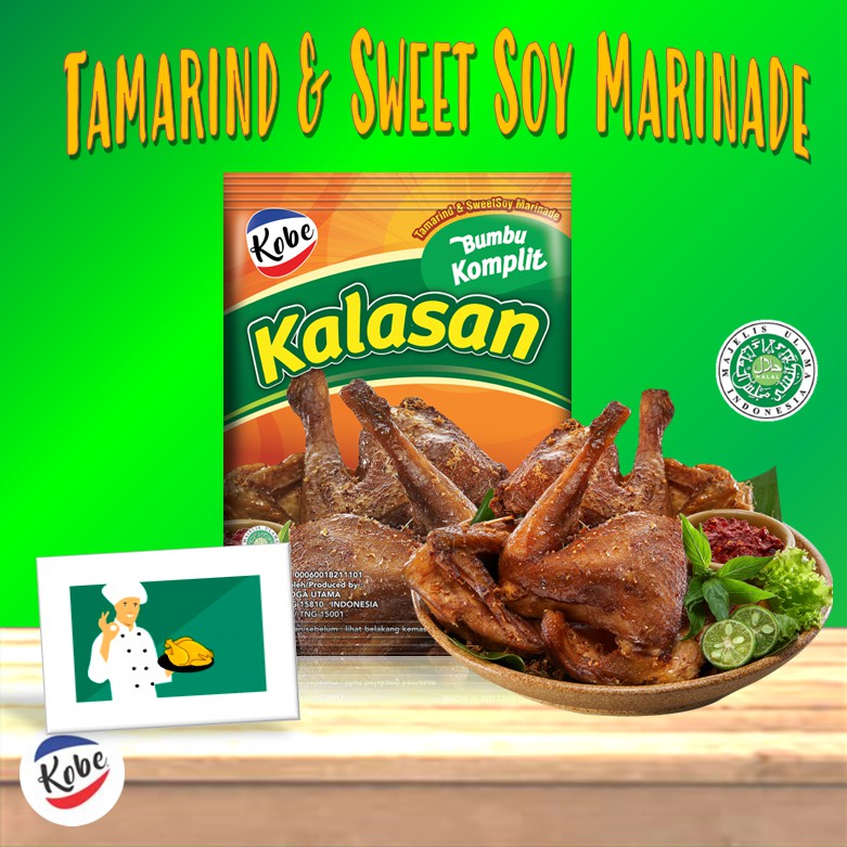Kobe Bumbu Komplit Kalasan 35g | Shopee Malaysia
