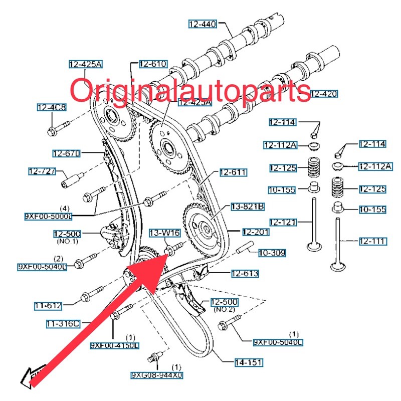 Ford Ranger T6 2.2 3.3 Injection Pump Pulley Bolt.(G) | Shopee Malaysia