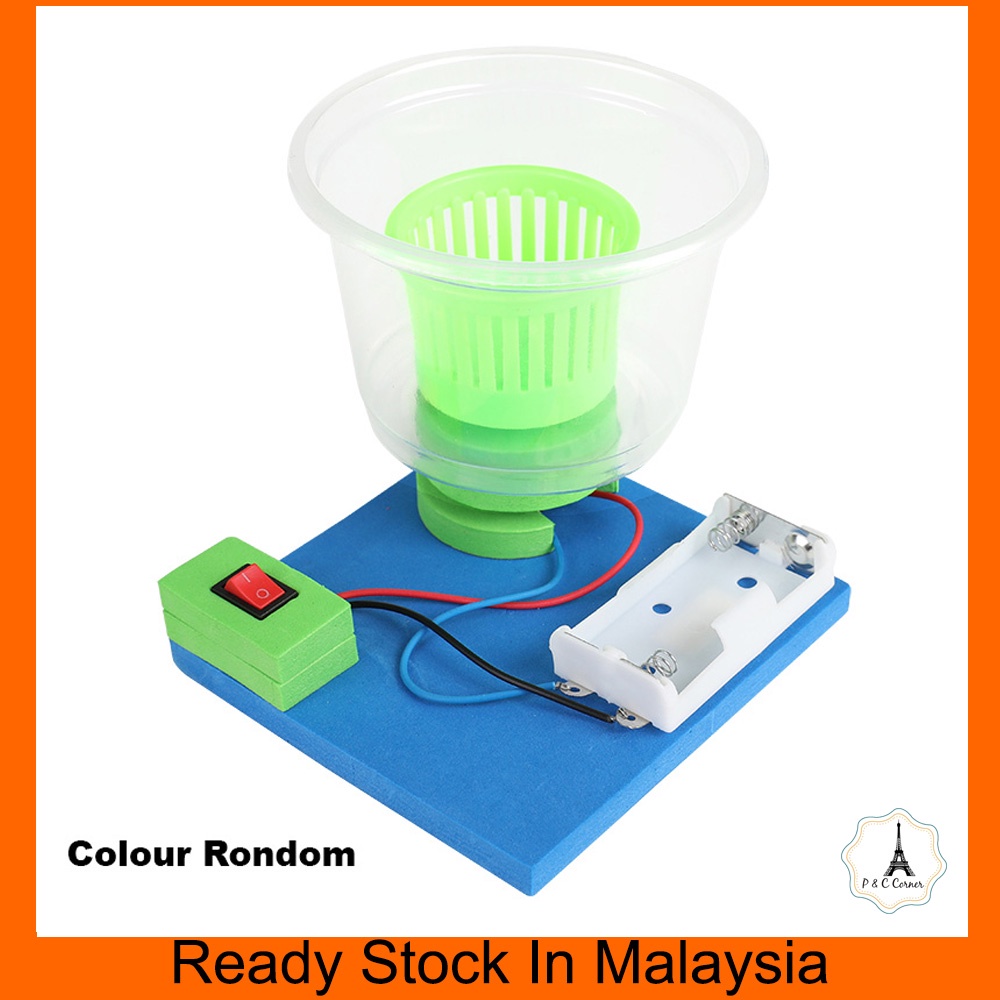 DIY Handmade Electric Spin Dryer STEM Educational Material Science ...