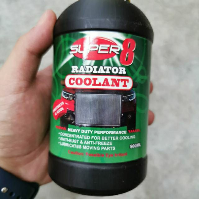 Super 8 Radiator Coolant Protects & Cool 500ml Anti Rust Anti Freeze ...