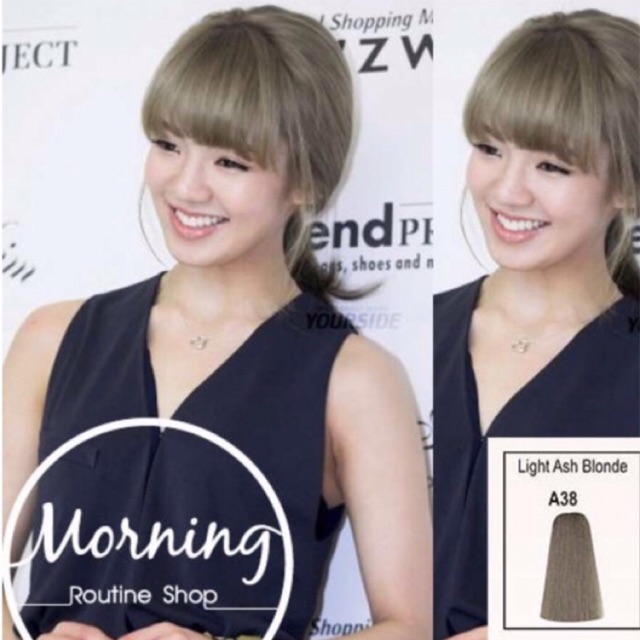 BERINA Professional Permanent Hair Color Cream (Code A38: Light Ash ...