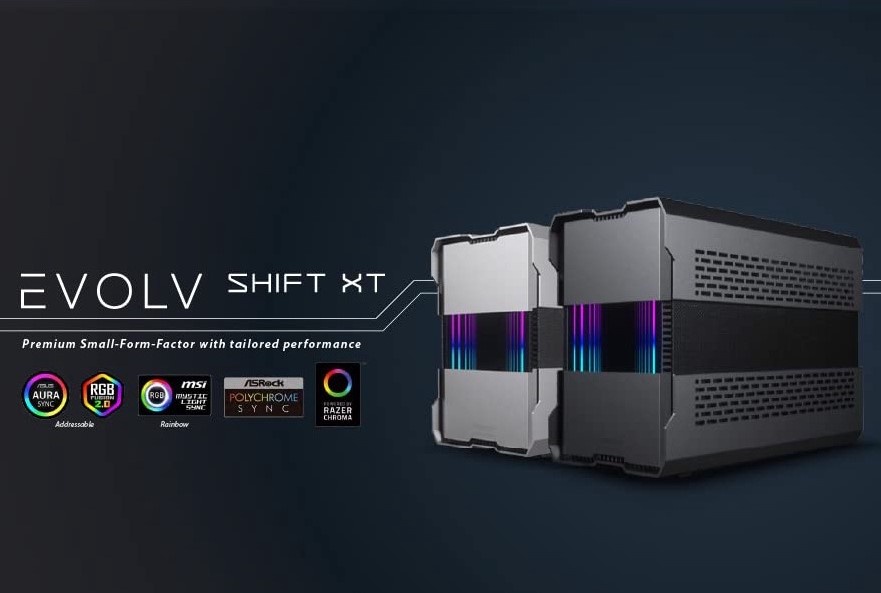 Phanteks EVOLV SHIFT XT DRGB Expandable Infinity Mirror iTX Mini ...