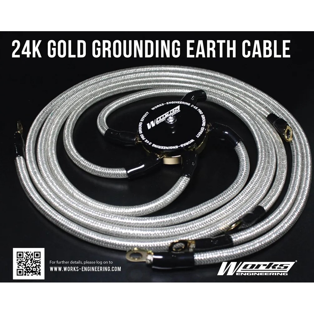 Works Engineering Universal 24K Grounding Earth Cable | Shopee Malaysia
