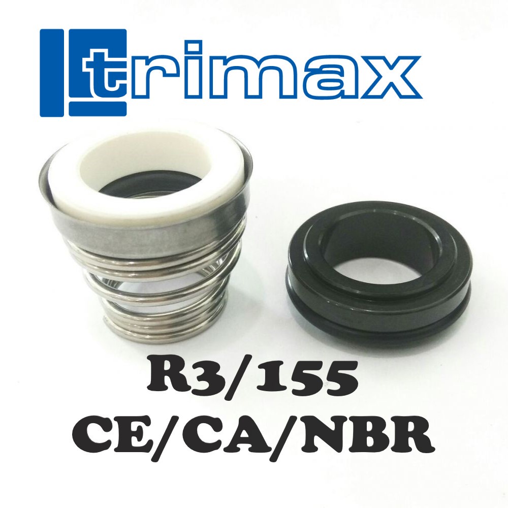 TRIMAX R3-18mm ( d1-18 x d7-30.9 ) R3/155 Single-Spring Mechanical Seal ...