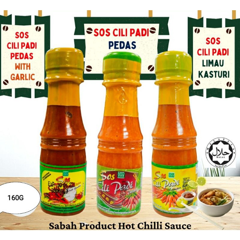SOS CILI PADI (Lada mee sabah) 100gm /160gm/300gm | Shopee Malaysia