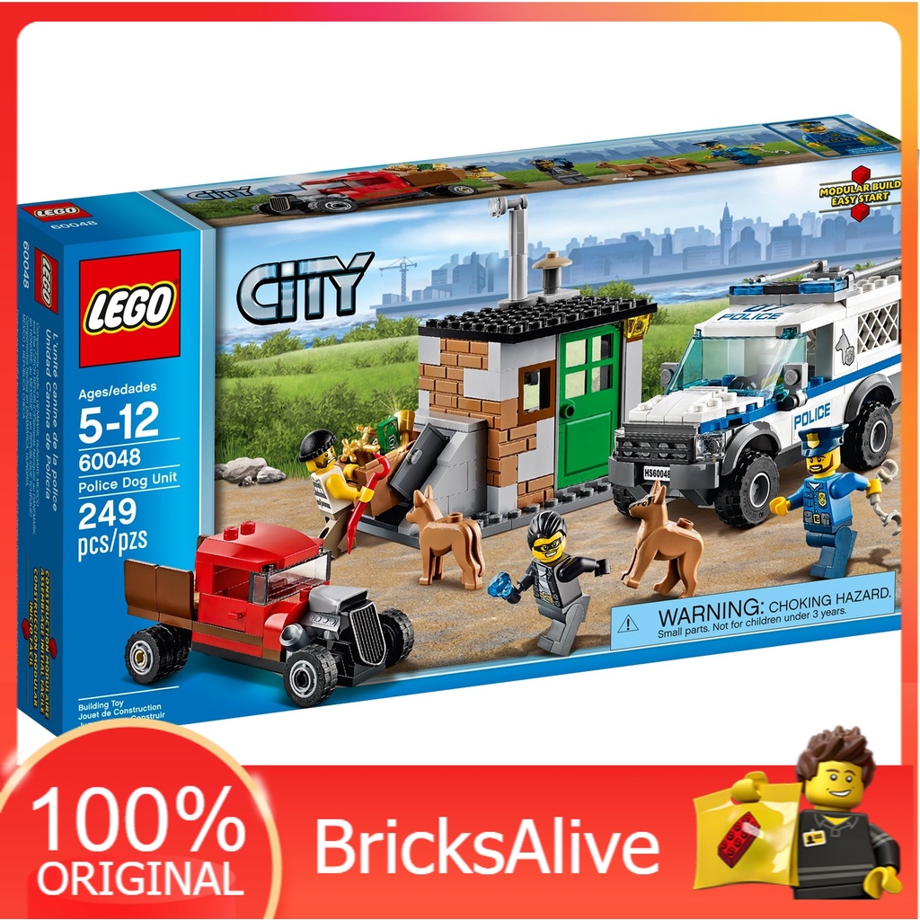 [BricksAlive] LEGO CITY Police Dog Unit 60048 | Shopee Malaysia