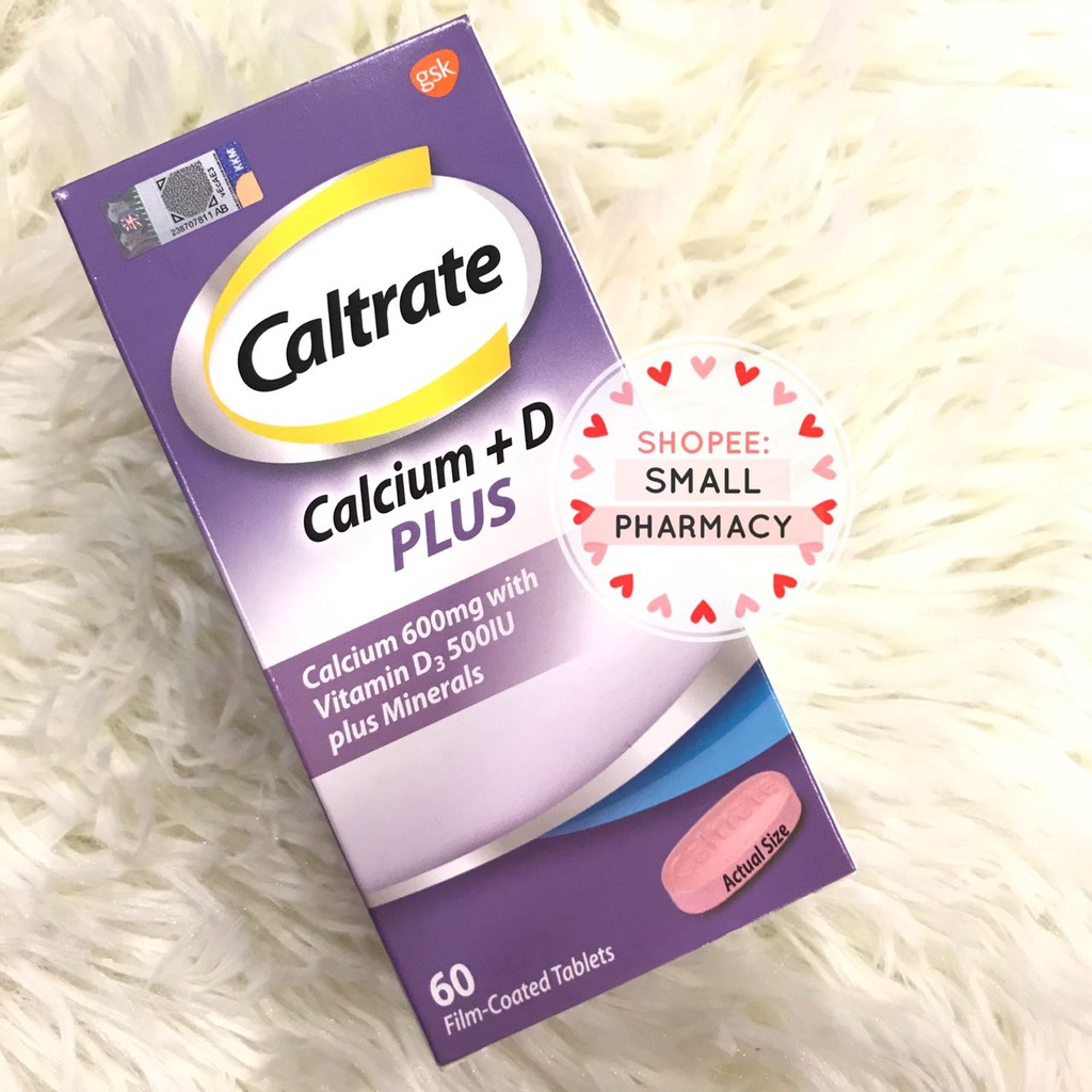 Caltrate Calcium Calcium 600mg Vitamin D3 500iu Calcium 600mg
