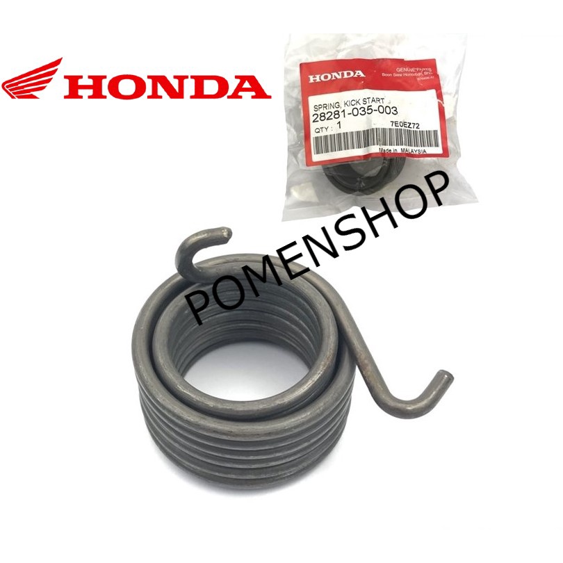 HONDA EX5 / EX5 DREAM WAVE100 WAVE 100 C70 KICK STARTER SPRING STARTER SHAFT SPRING 100% ORI ...