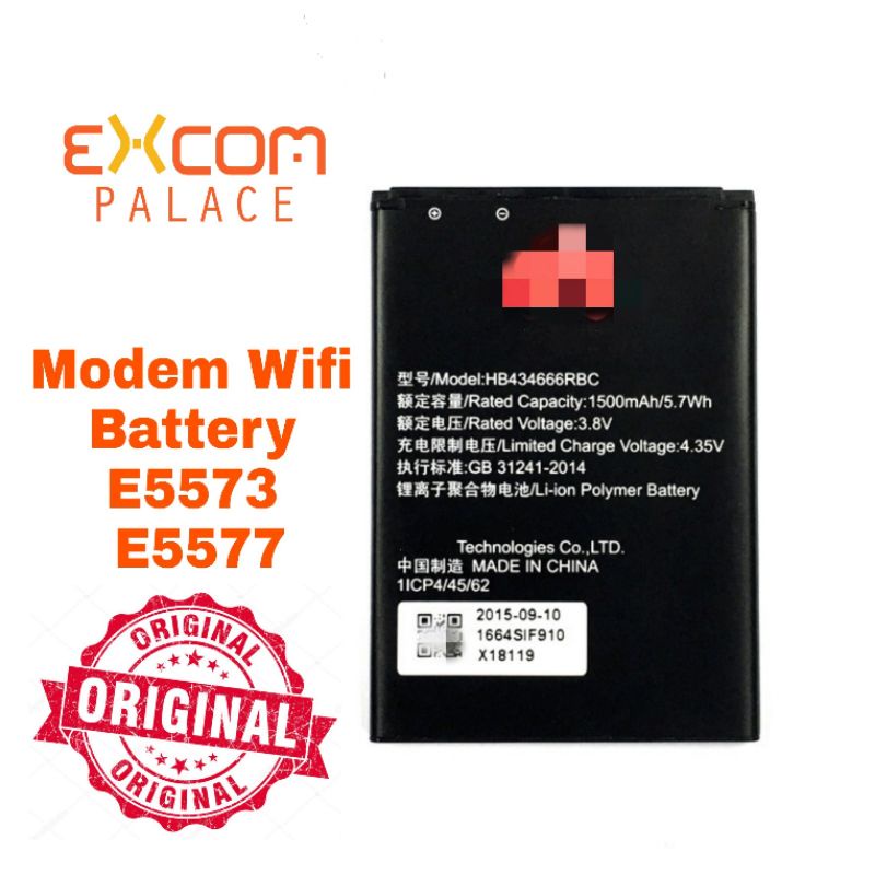 HW Modem Wifi Battery For Huawe E5577 E5573 (3000 /1500mAh ) | Shopee ...