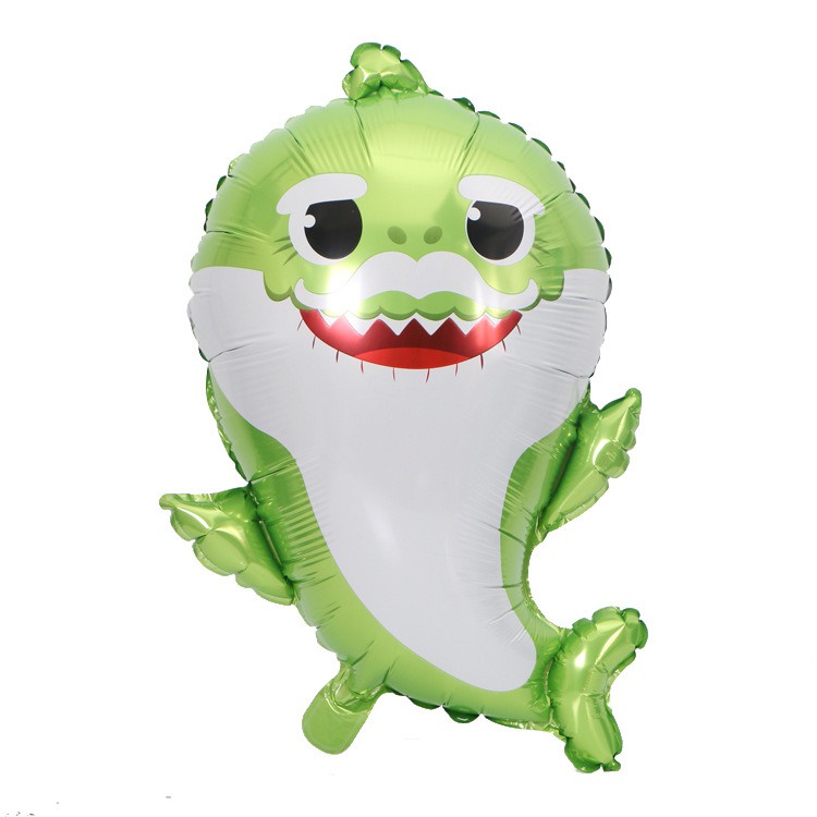 Baby Shark Pinkfong Big Size Foil Balloon Party Decoration Set for Kids ...