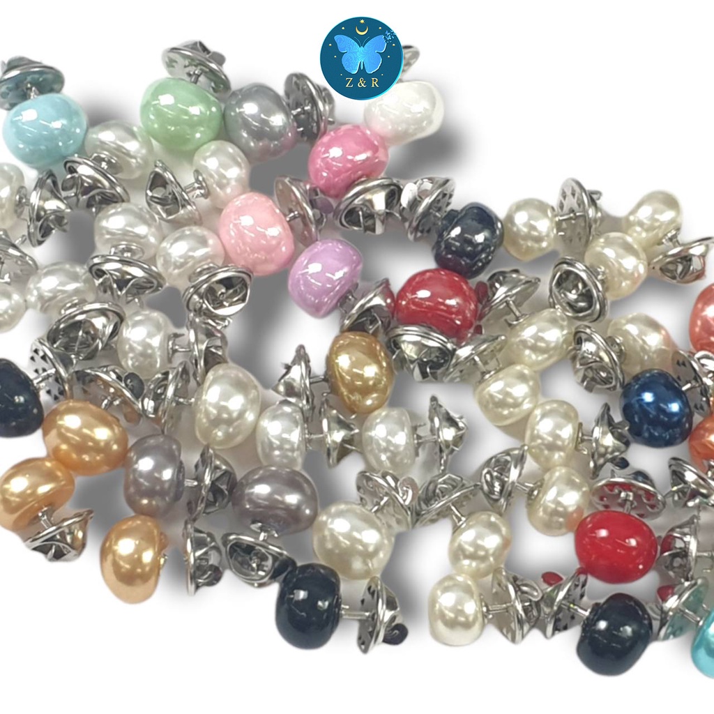 Acrylic Button Brooch A High-End Vintage Style There Are 7 Types For ...