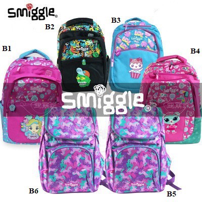 Smiggle School Bag Beg Sekolah Backpack | Shopee Malaysia