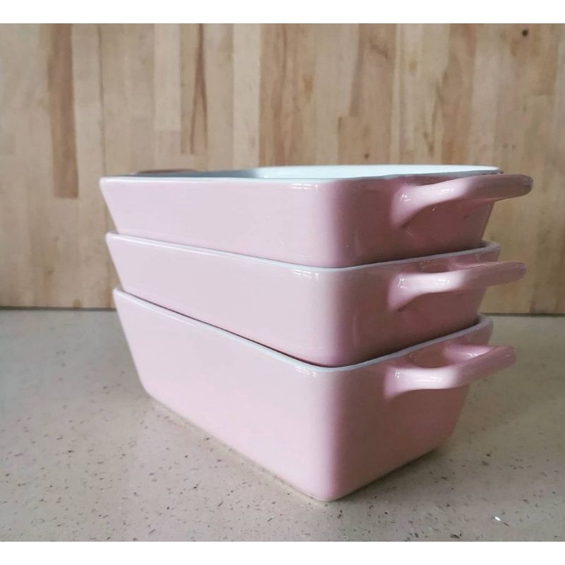 💥 NEW ARRIVAL 💥 Pastel Pink Baking Dish | Shopee Malaysia