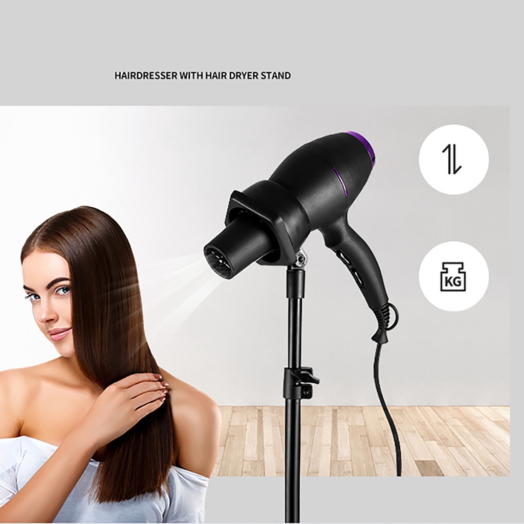 180 Degree Hair Dryer Stand Rotating Hair Dryer Stand Hand Free With ...