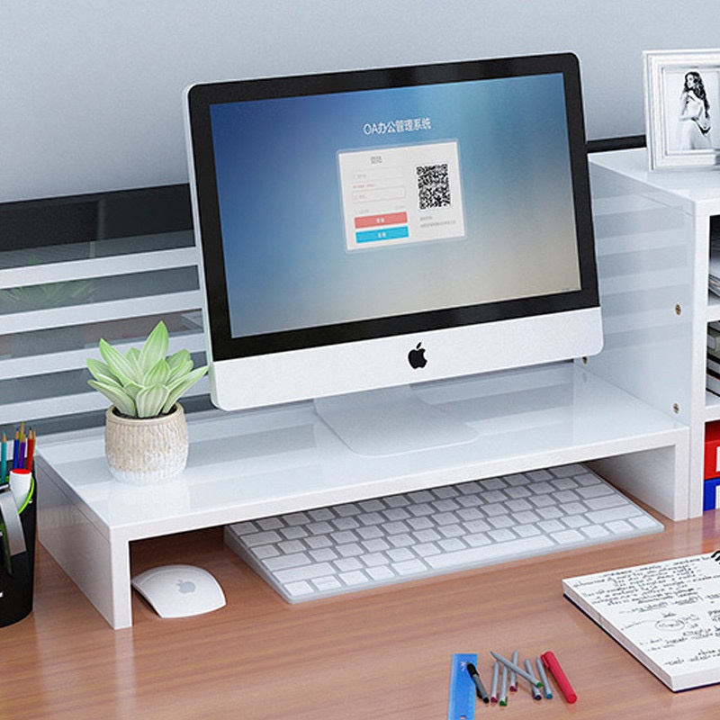 ROAM Double Layer Monitor Riser ready stock white color in Malaysia ...