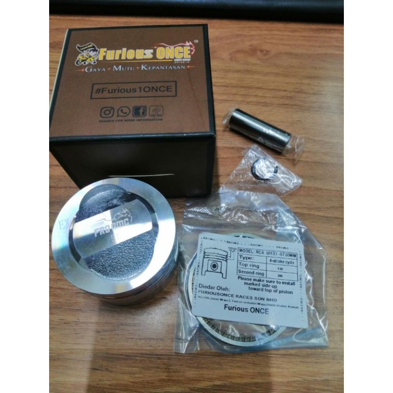 KRISS/EX5/GT128 PISTON KIT 57MM HIGH COMPRESSION | Shopee Malaysia