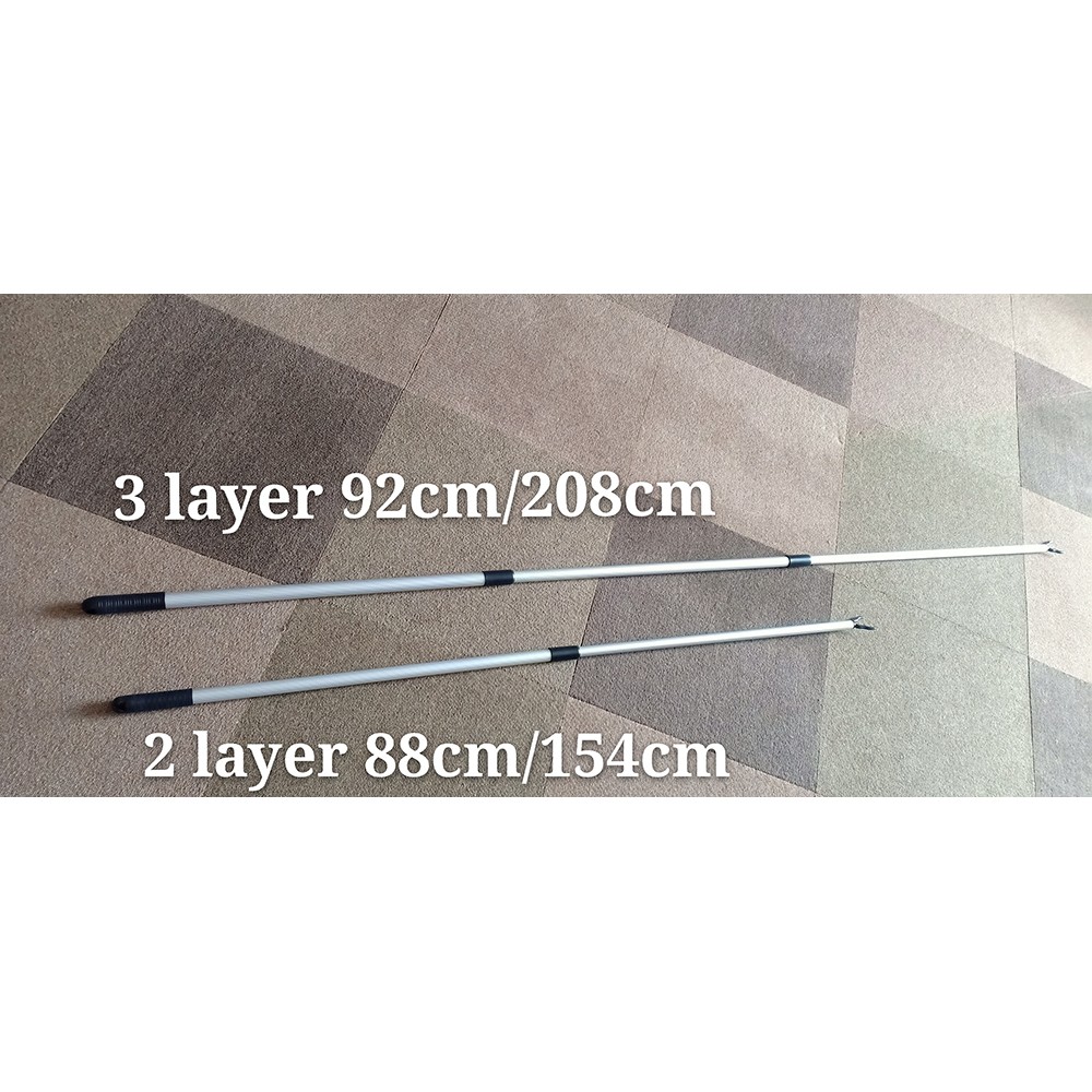 Retractable Clothes HANGING Rail Support Rod Handling Rod | Shopee Malaysia