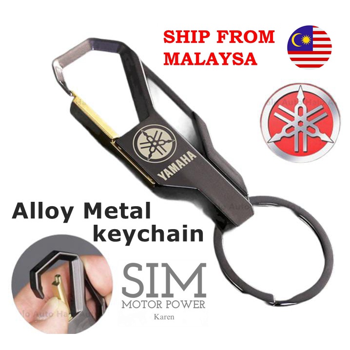 KEY CHAIN YAMAHA HONDA RSX150 EX5 RS150 LC135 Y15ZR Y16ZR NVX NMAX R15 ...