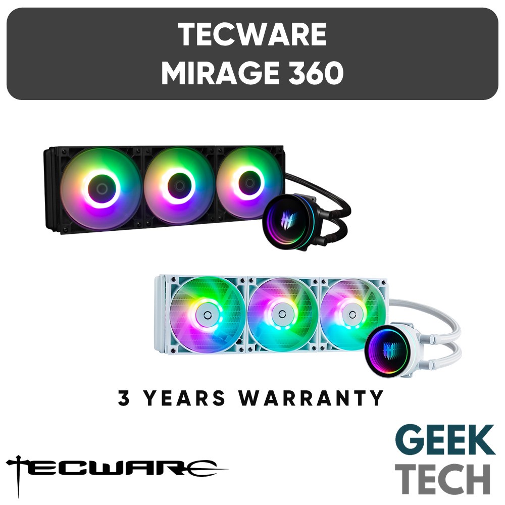 TECWARE Mirage 360 ARGB AIO Liquid Cooler | Shopee Malaysia