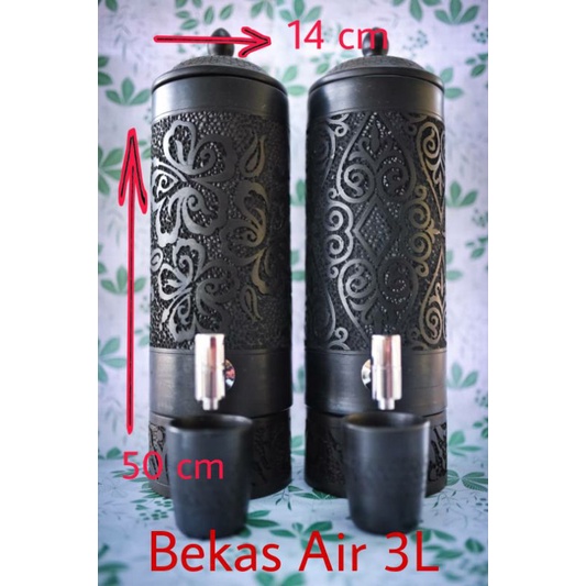 Bekas Air Sayong Moden / Water Dispenser / Labu Sayong (3L) | Shopee ...