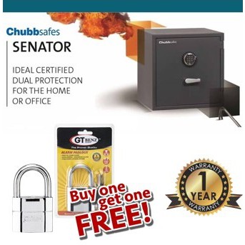 CHUBB Viper Safe With FREE Gift Option [Alarm Pad Lock | Fire ...