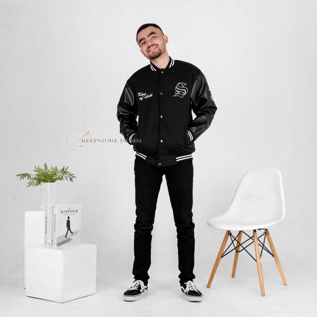 ! Original varsity Baseball Jacket Sensor - Original varsity Bomber ...