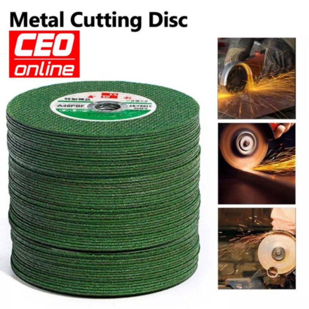 CEO 🇲🇾 Metal Cutting Disc 107 x 1.2 x 16mm Angle Grinder Cut Off Wheel ...